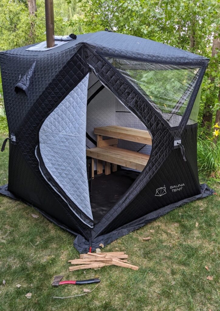 Portable Woodfired Sauna tent - Sauna Tent